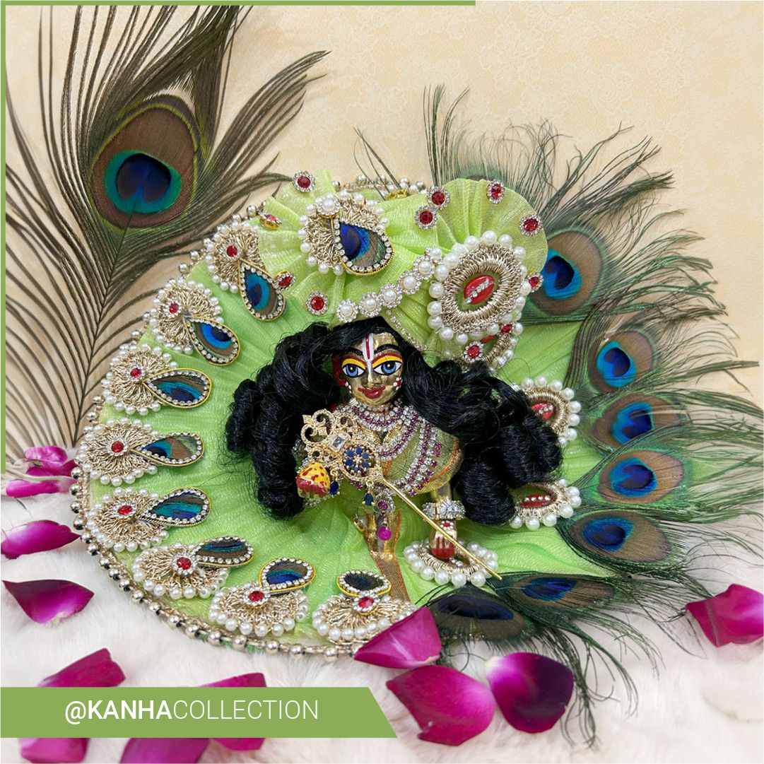 SUPER HEAVY AND ELEGANT MOR PANKH DRESS - Kanha Collection